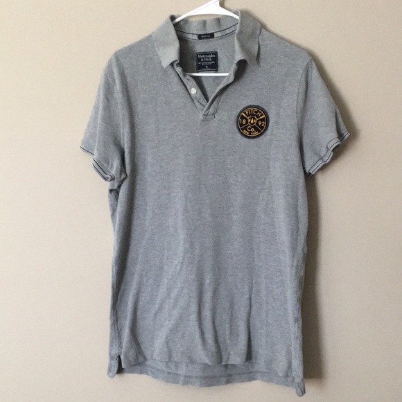 Abercrombie & Fitch | Shirts | Af Muscle Mens Polo | Poshmark